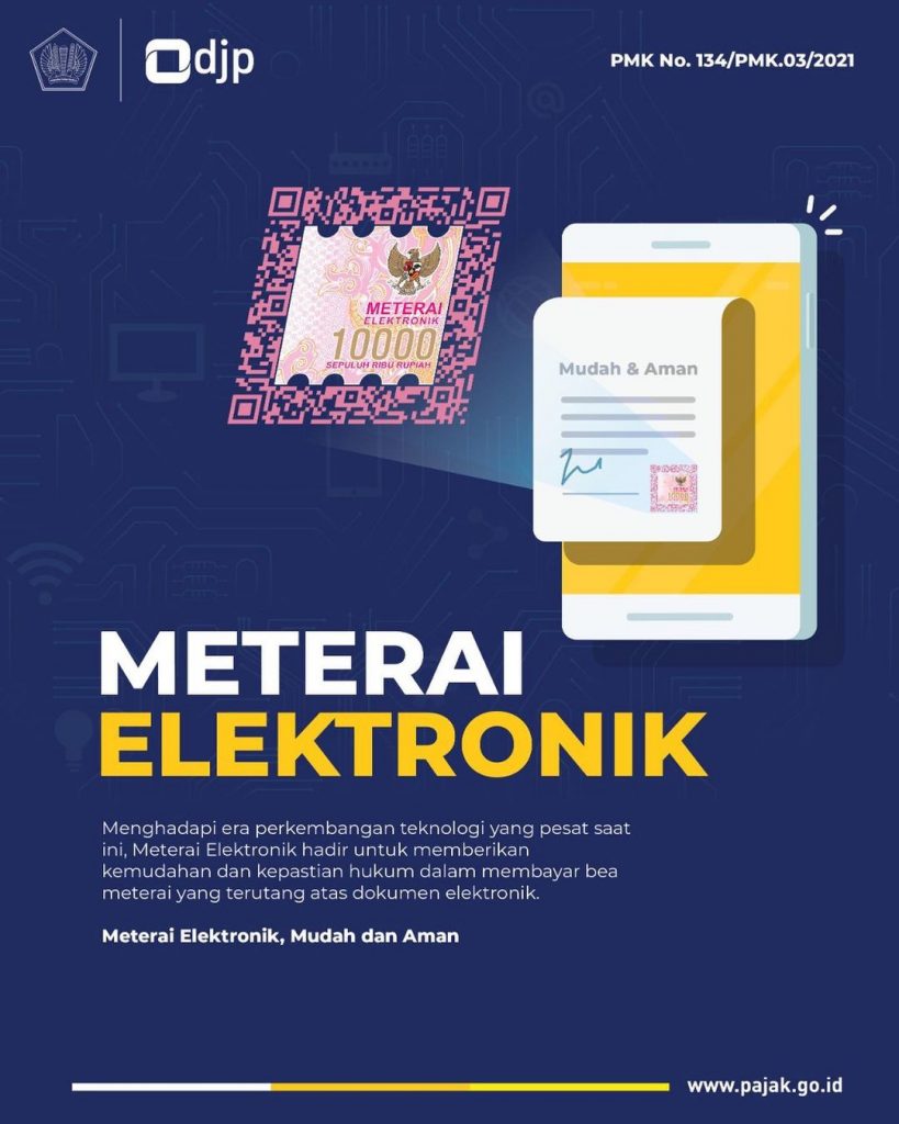 Apa Sih Meterai Elektronik dan Gimana Menggunakannya - JNEWS Online ...