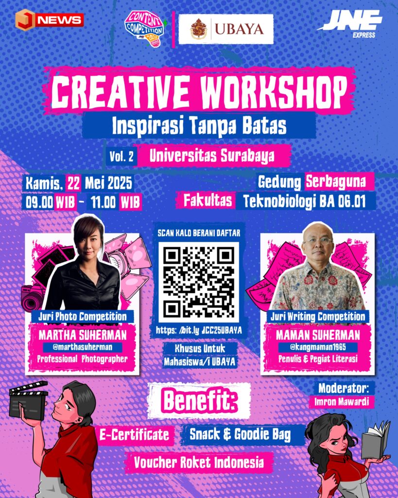 Creative Workshop: Inspirasi Tanpa Batas – UBAYA - JNEWS Online